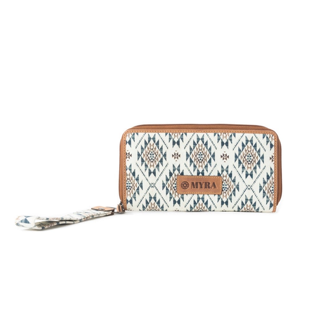 Desert Diamond Wallet In Grey | BUCKIN' BOOTS