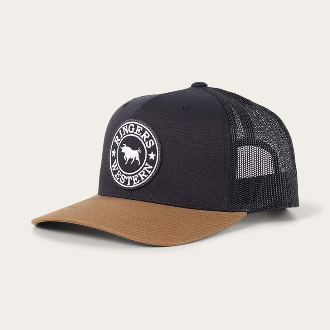 Ringers Signature Bull Trucker - Dark Navy/Clay | BUCKIN' BOOTS