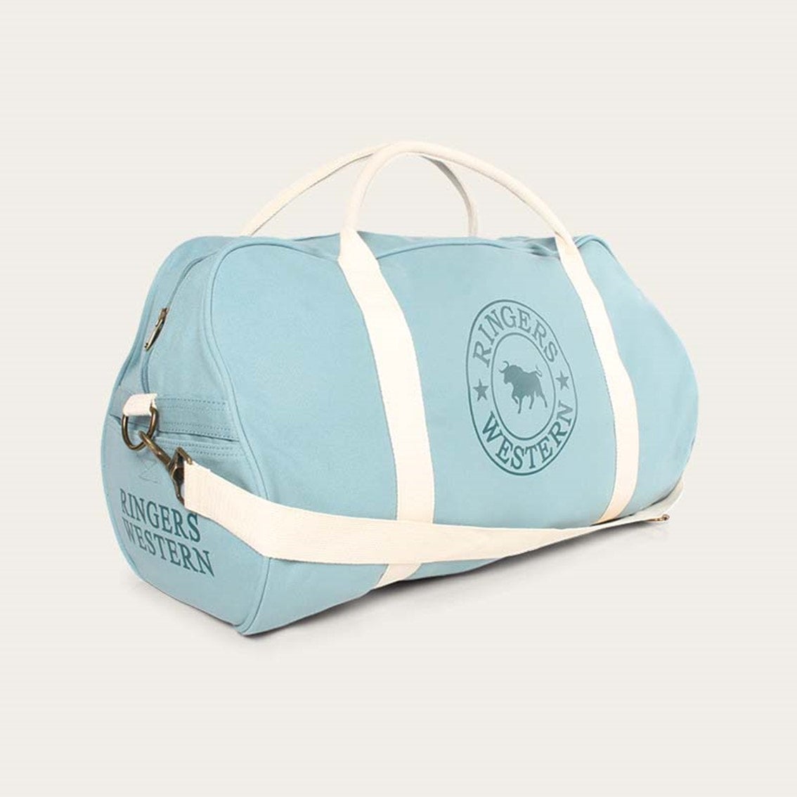 Gundagai Duffle Bag - Bluey with Biscuit Print | BUCKIN' BOOTS