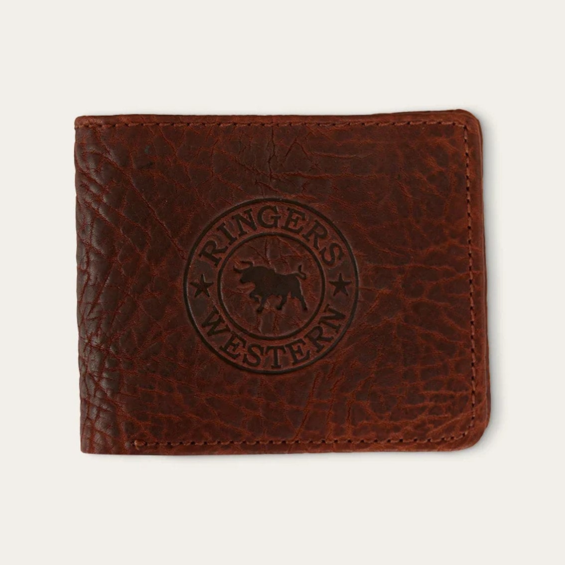 Signature Bull Wallet - Cobble Brown | BUCKIN' BOOTS