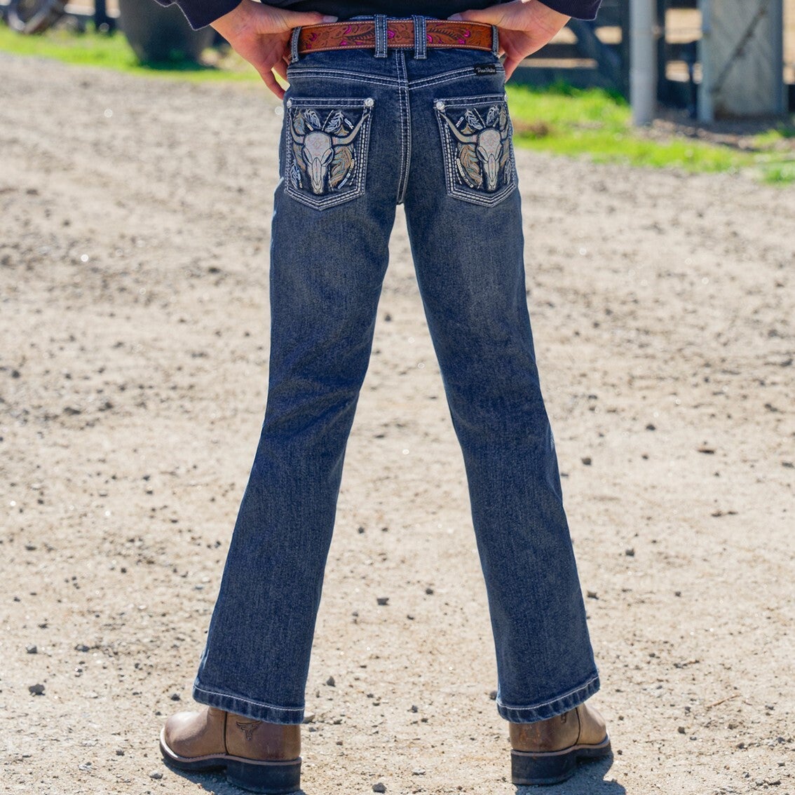 Girl’s Bec Boot Cut Jean | BUCKIN' BOOTS