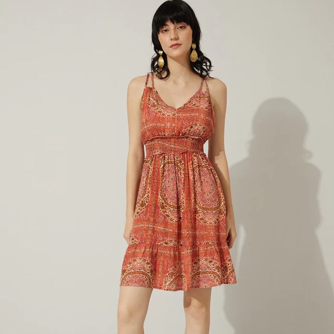 Evalynne V-Neck Dress | BUCKIN' BOOTS